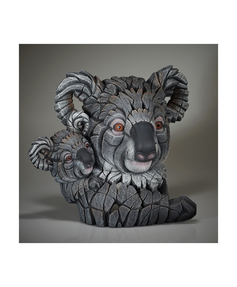 Edge Sculpture - Koala und Baby Bust