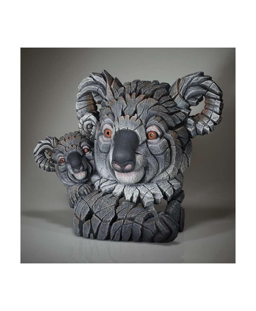 Edge Sculpture - Koala und Baby Bust